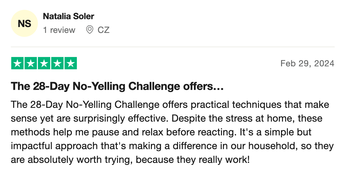 28-Day No-Yelling Challenge 3.0 - Strategic Parenting